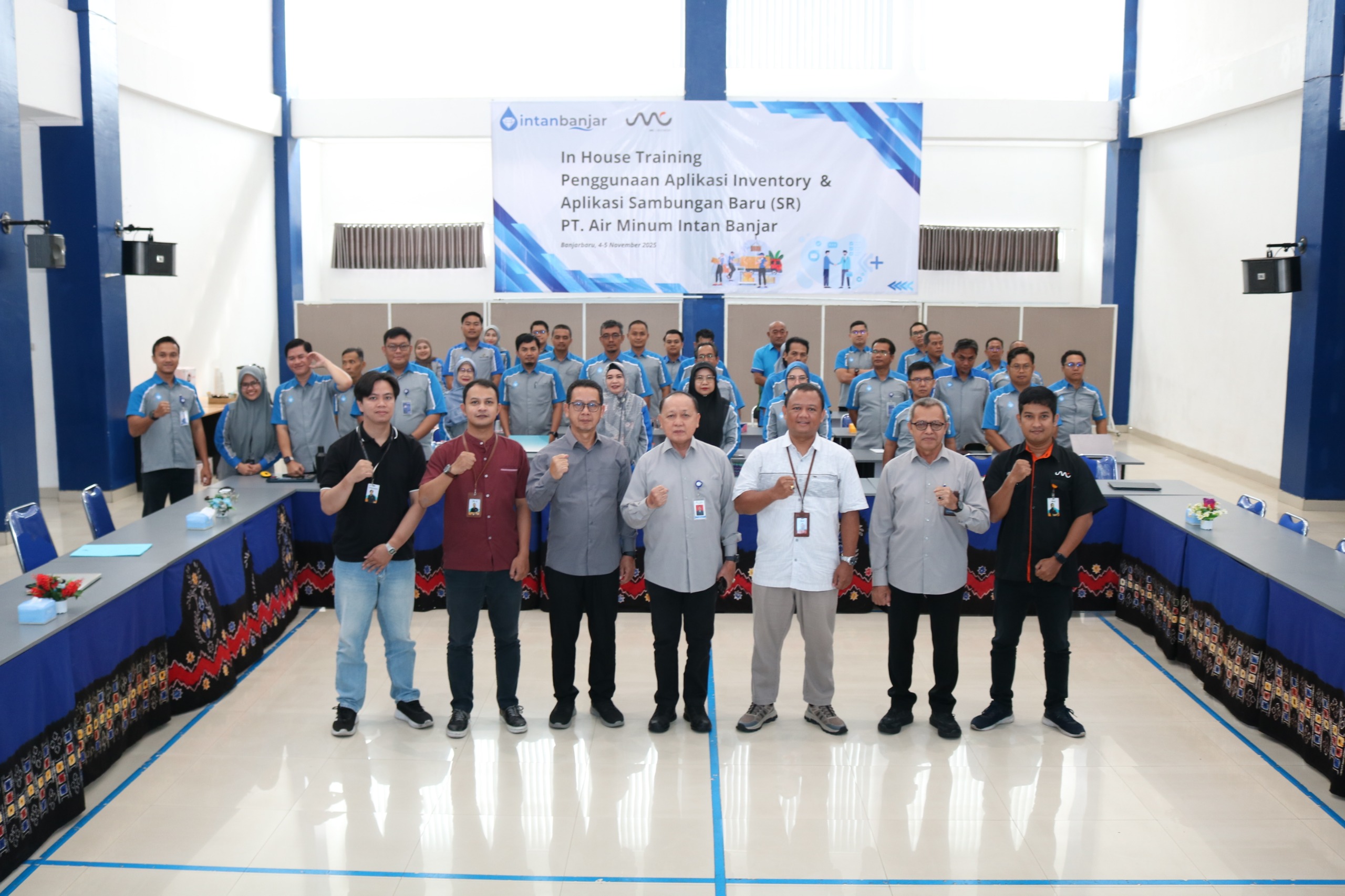 Training Aplikasi Inventory dan Pasang Baru PT AM Intan Banjar - JMC IT Consultant